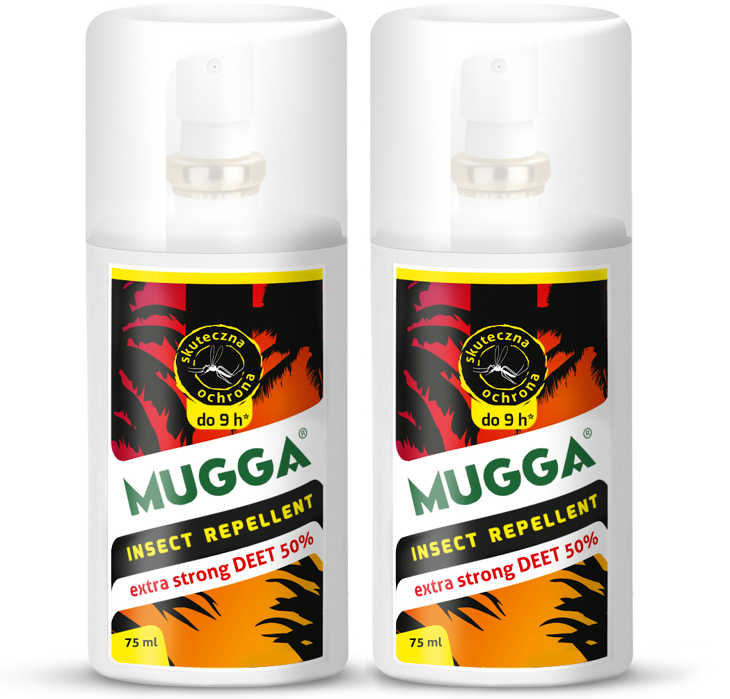 Mugga Strong 50% DEET 2 sztuki.